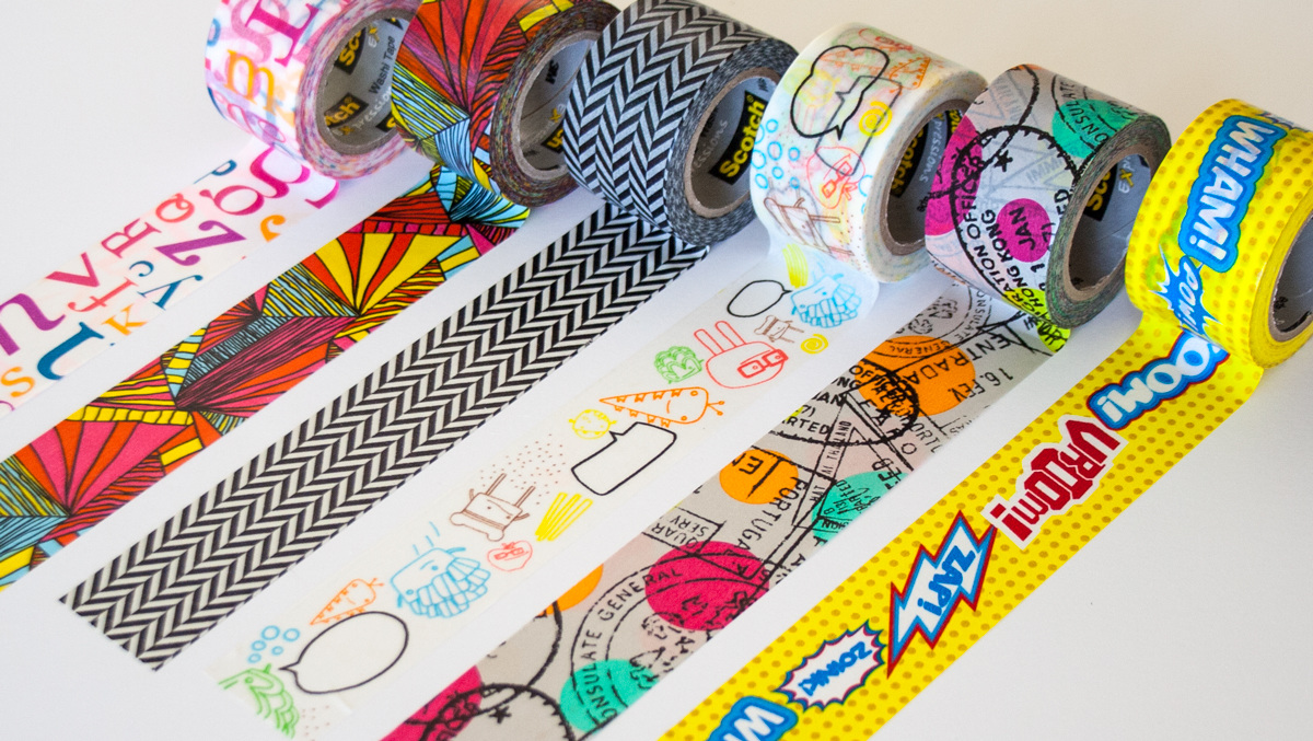3M - Washi Tapes - Patrick Cain