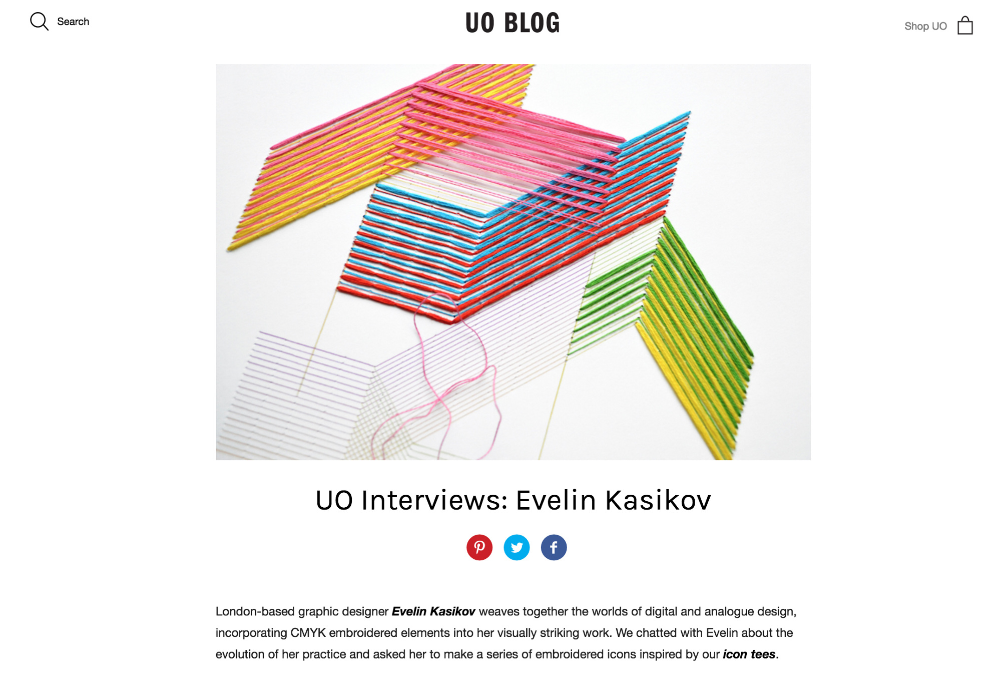 News - Evelin Kasikov – Artist & Designer
