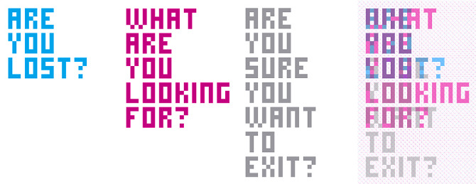 Woven Text - Evelin Kasikov – Artist & Designer