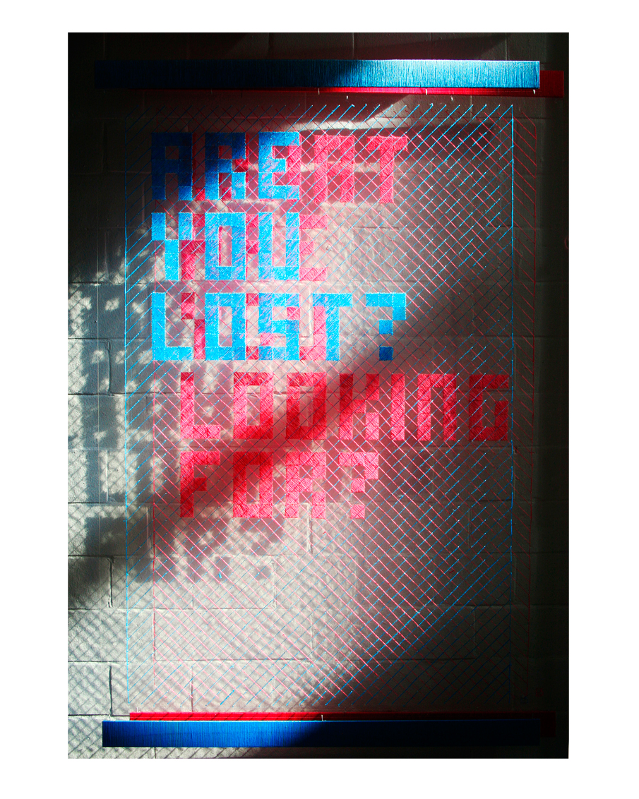 Woven Text - Evelin Kasikov – Artist & Designer