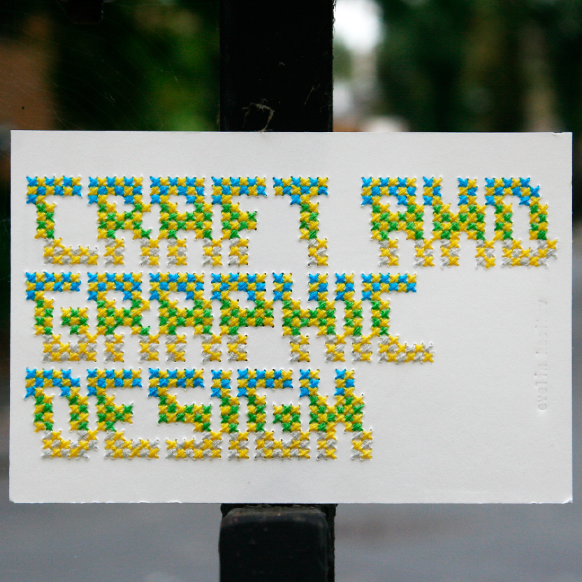 Craft & Graphic Design - Evelin Kasikov – Artist & Designer