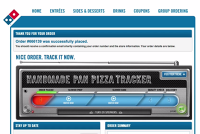 Domino's Pan Pizza Tracker - Jason Donaldson
