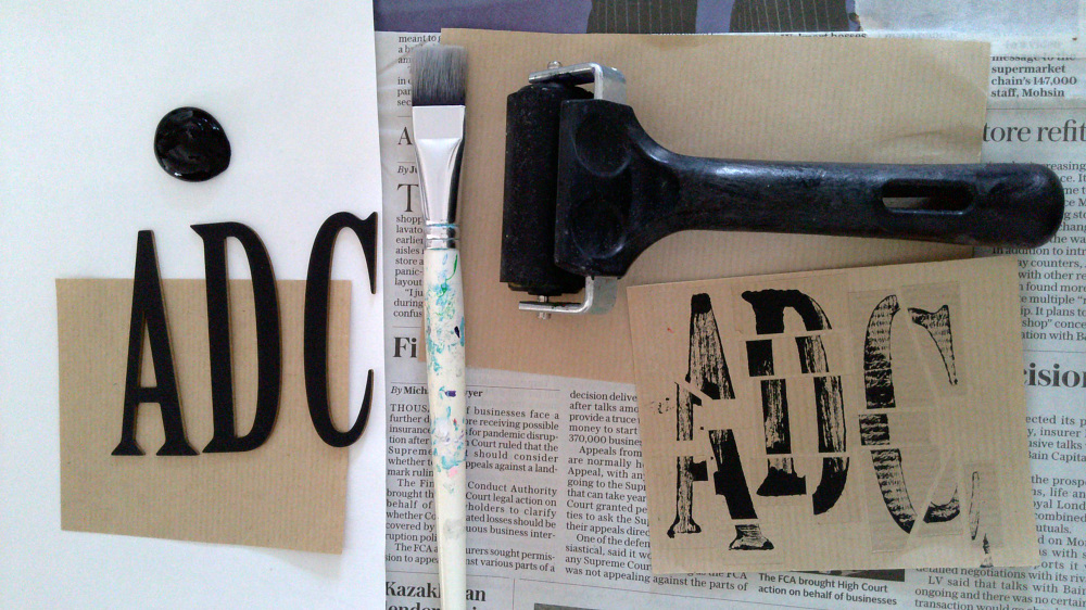 DADA Typography - Armand Cordero