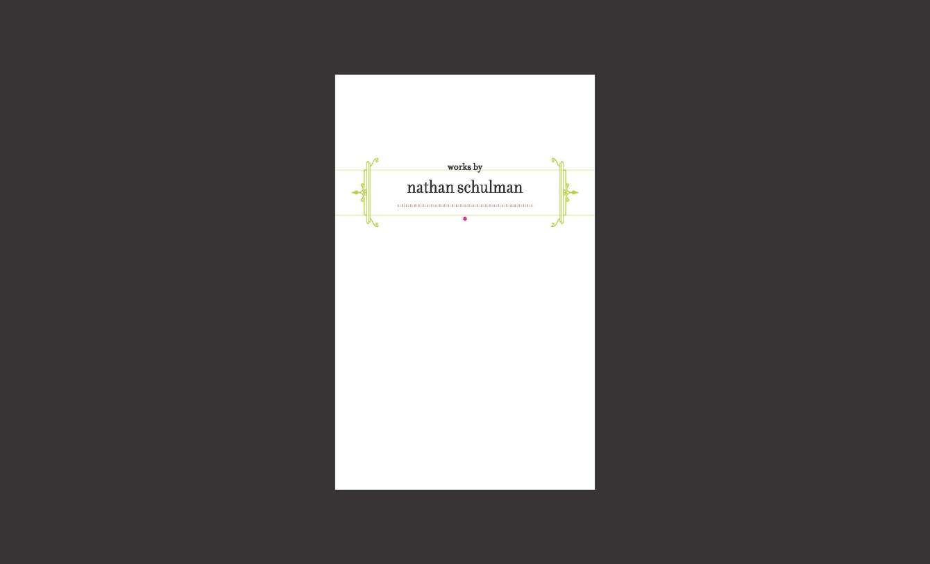 SCAD Portfolio - Nate Schulman