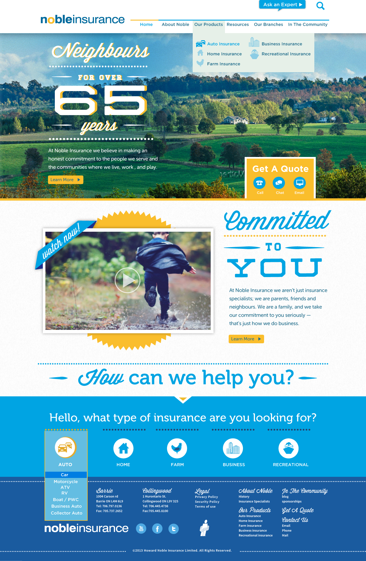 NOBLE INSURANCE - TKP Creative