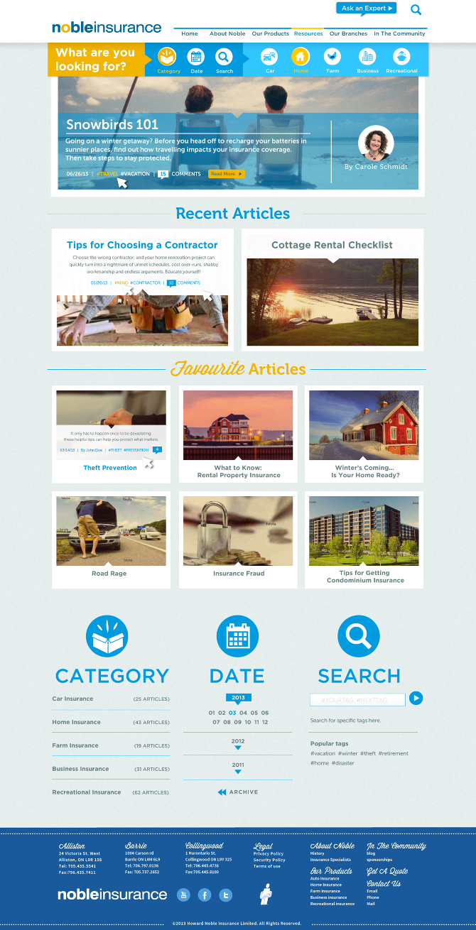 NOBLE INSURANCE - TKP Creative