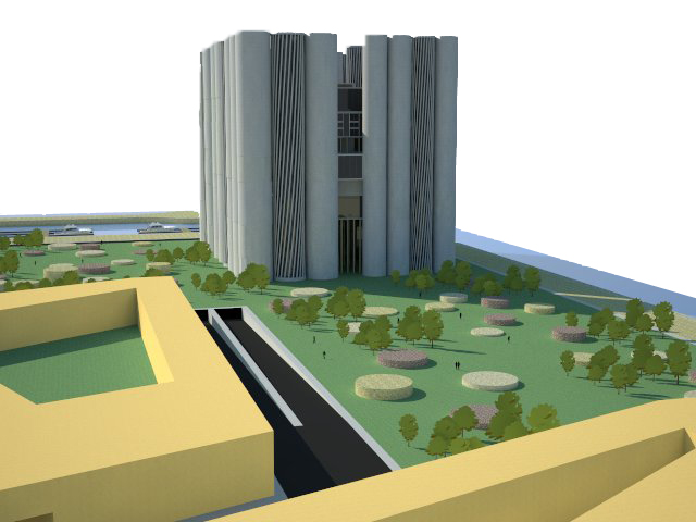 Hybrid Multi-Cultural Building - Architecture by Pedro Casimiro