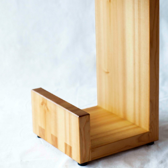 Fir Box Stool - Kagu Studio