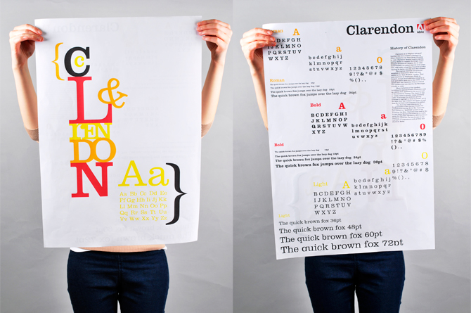 Type specimen sheet - Paula Kavanagh-Dunne