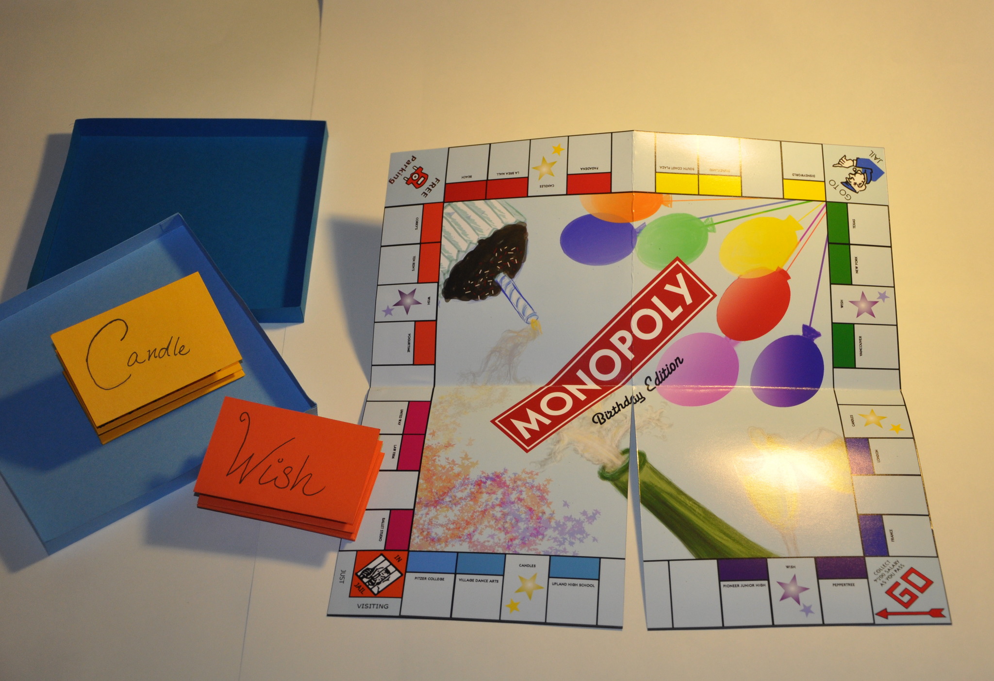 A Monopoly Birthday Card - Stuff by Stef