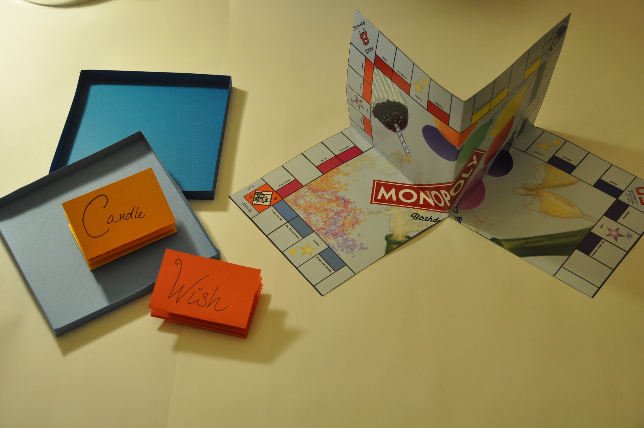 A Monopoly Birthday Card - Stuff by Stef