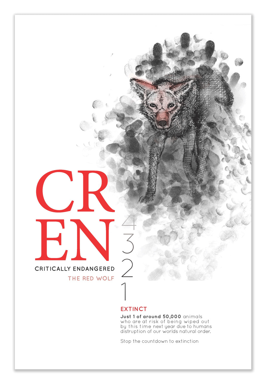 ENDANGERED SPECIES POSTER - Lucas A Alvarez