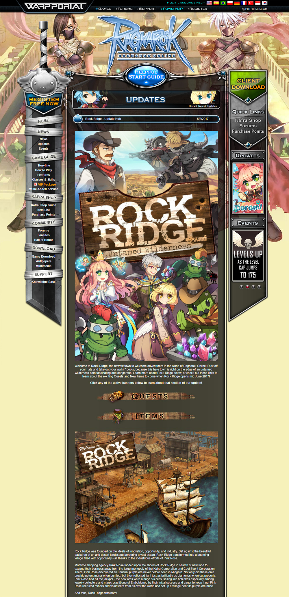 Ragnarok Online Event Page Assets - Jordan-Maeve Eusebio