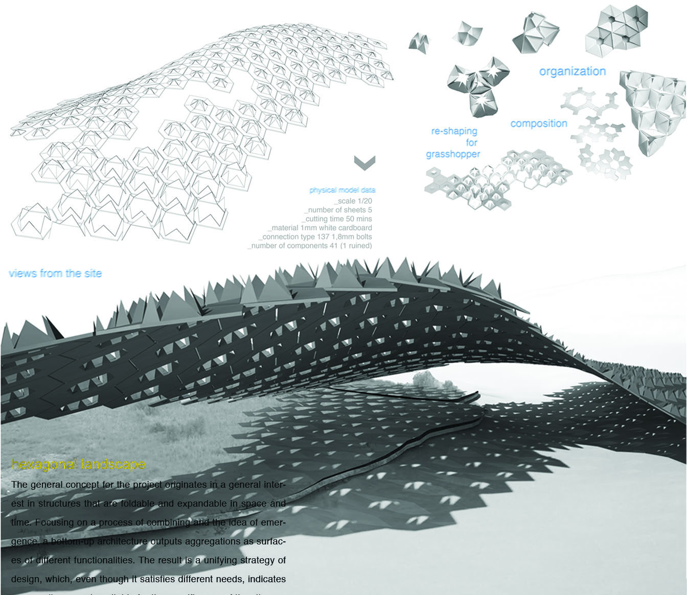 hexagonal landscape - zeynepbacinoglu