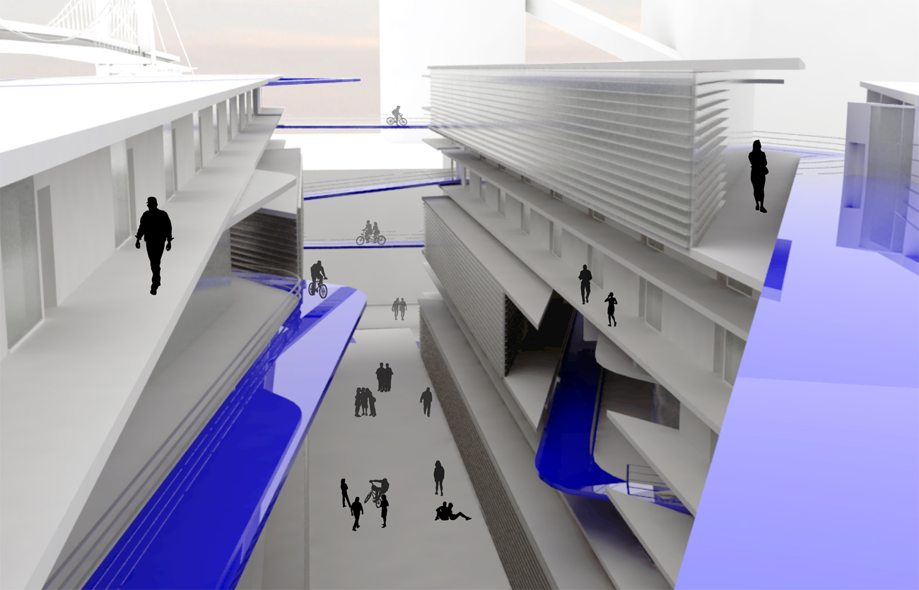 live/work mixed-use housing - Christopher M. Evans