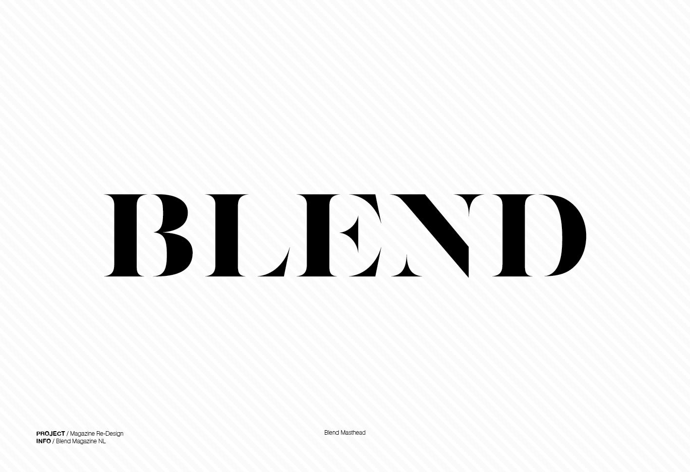 BLEND MAGAZINE - richbharris.com