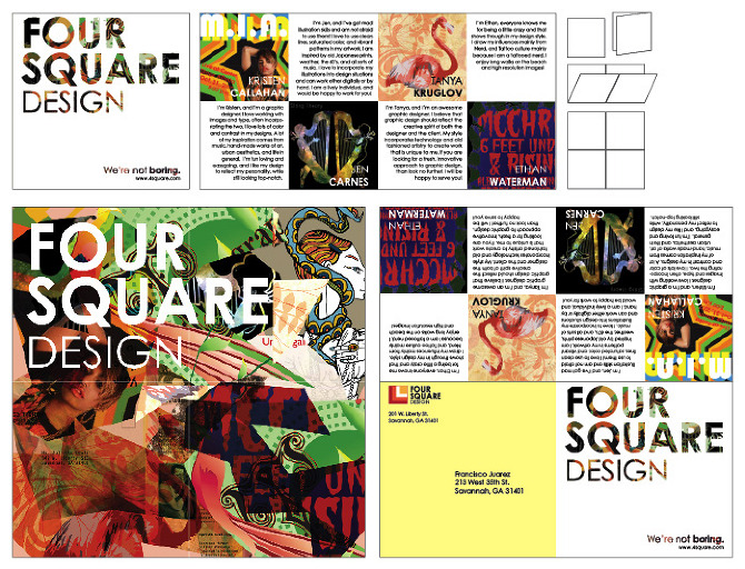 4 Square Design - Kristen Callahan's Portfolio