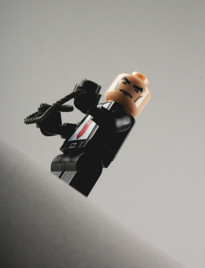VISUAL CONCEPT / LEGO HITMAN // design and building - Jonathan Trier