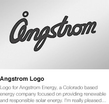 Angstrom Logo - THE COFFEE BLACK