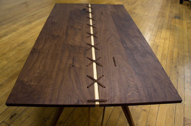 Cross-Stich Table - Kaeo Helder - Industrial Designer