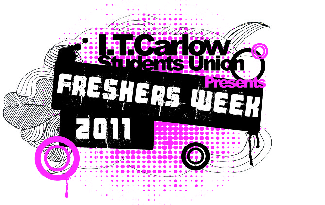 Carlow IT Freshers Week 2011 - Lynn Ferrari design portfolio