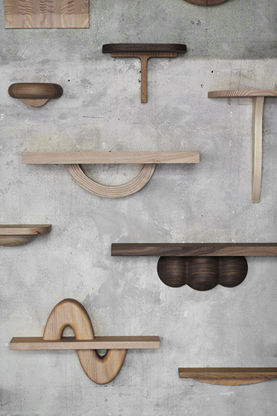 On Balance shelves - annebrandhoej