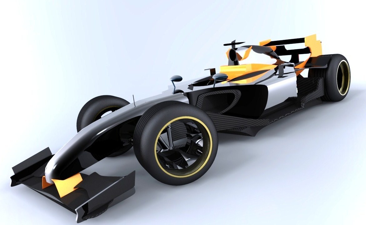 F1 Race Car Concept - Cesar Designs