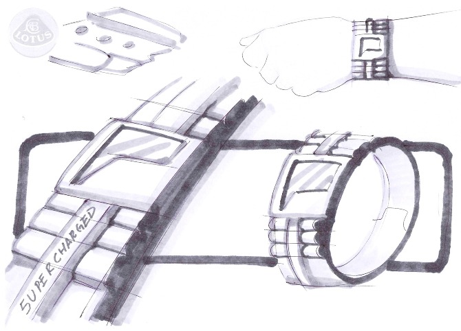 Lotus Concept Watch - Cesar Designs