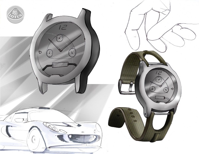 Lotus Concept Watch - Cesar Designs