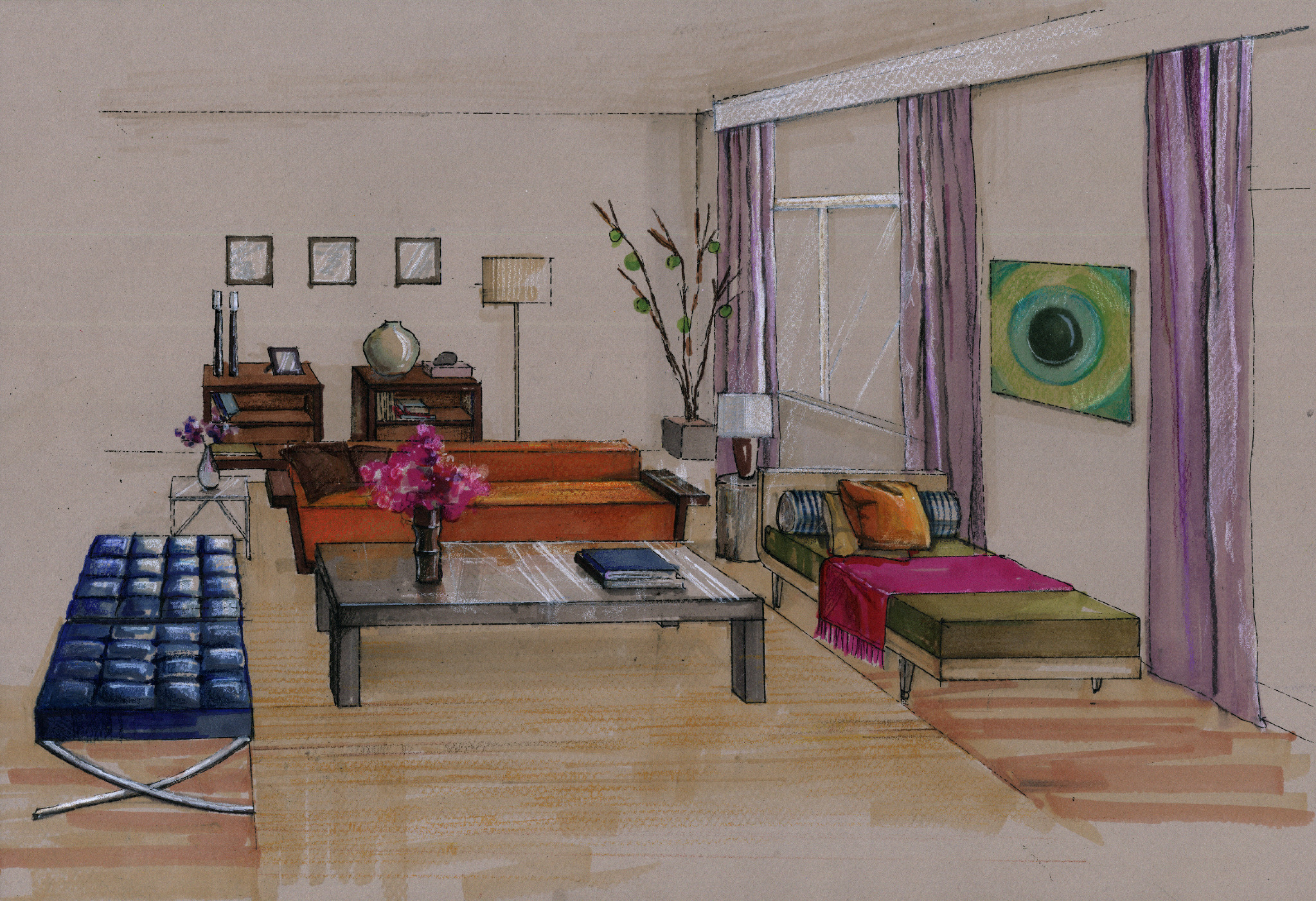 HAND RENDERING - hanghee