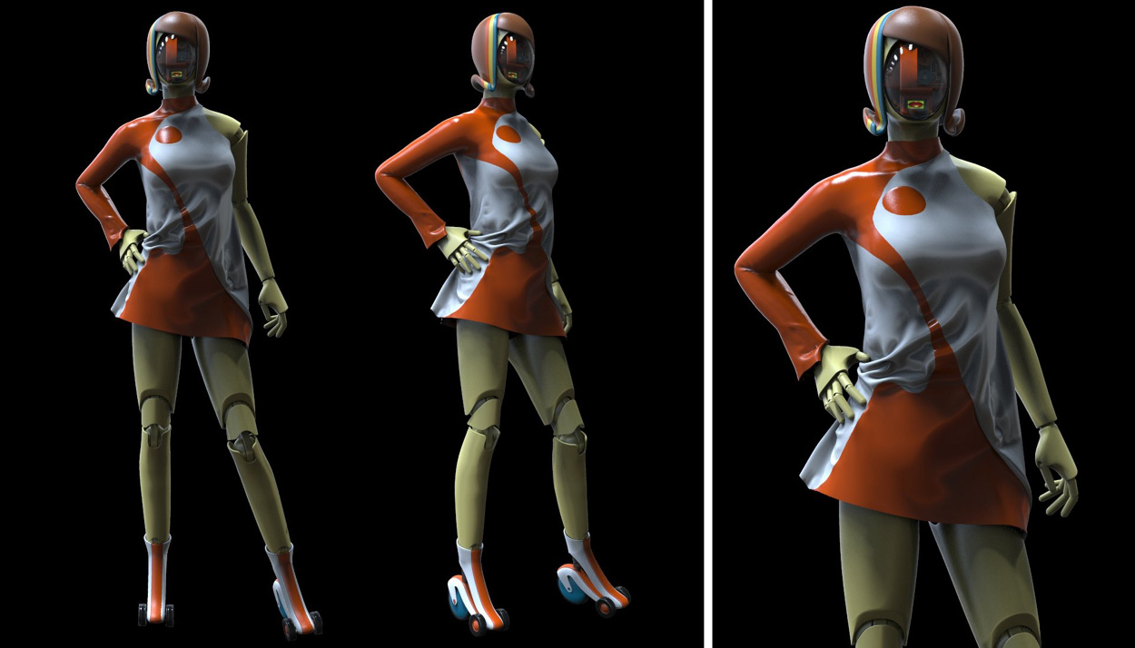 Retro Sci-fi Visual Development - belgianboolean