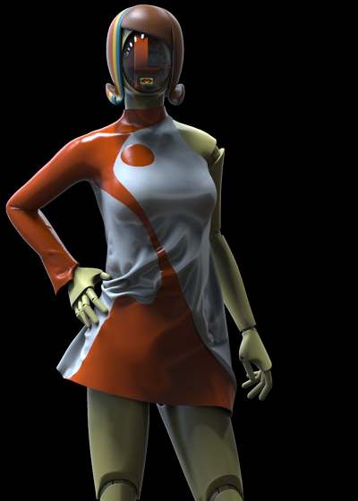 Retro Sci-fi Visual Development - belgianboolean