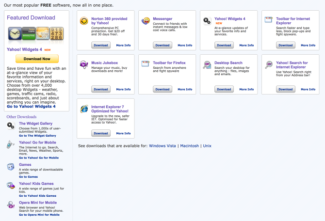 Yahoo! Software Center - jamie young