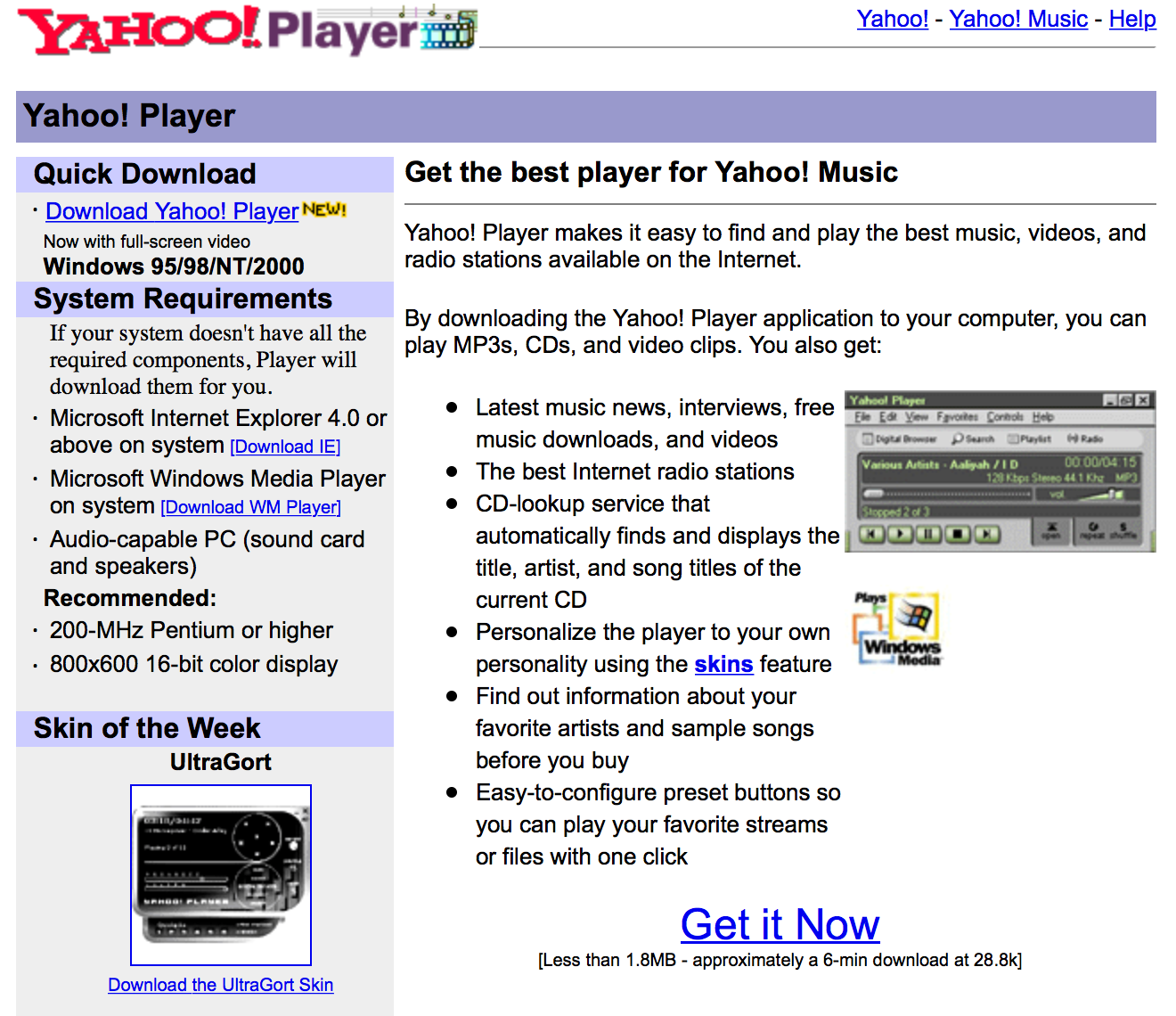 Yahoo! Player - jamie young