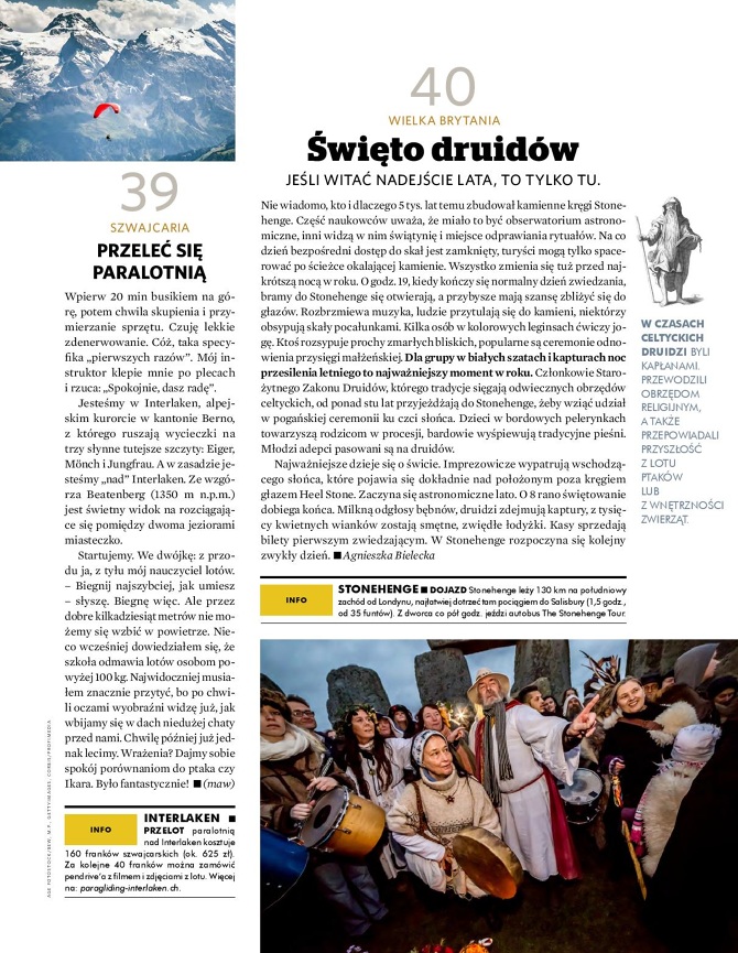National Geographic Traveler - Agnieszka Bielecka