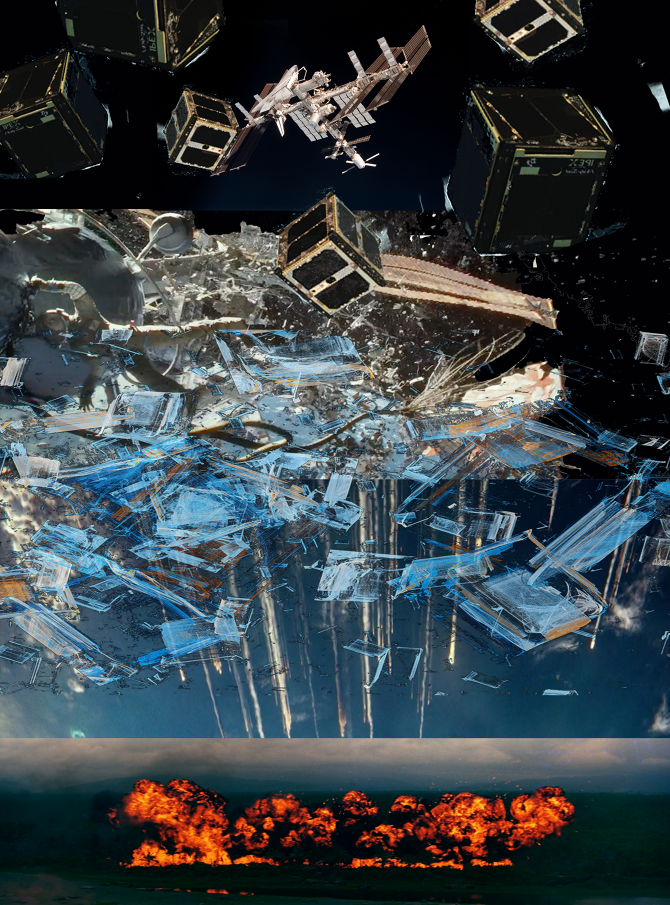 Space Debris Simulation - shiveesh.me