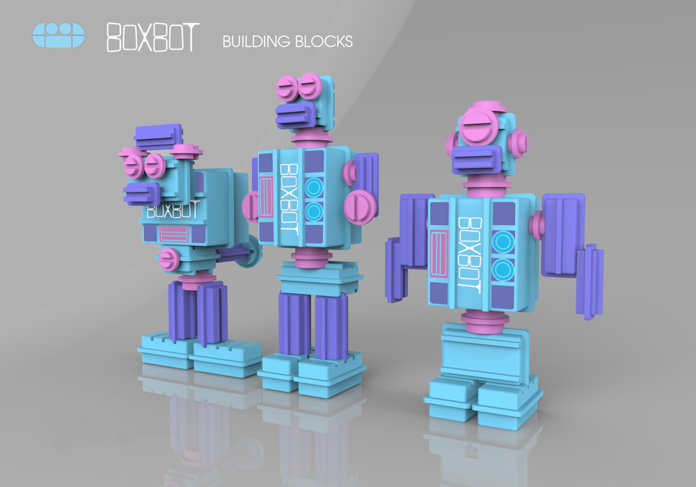 BOXBOT-toy design - Yang Zhao