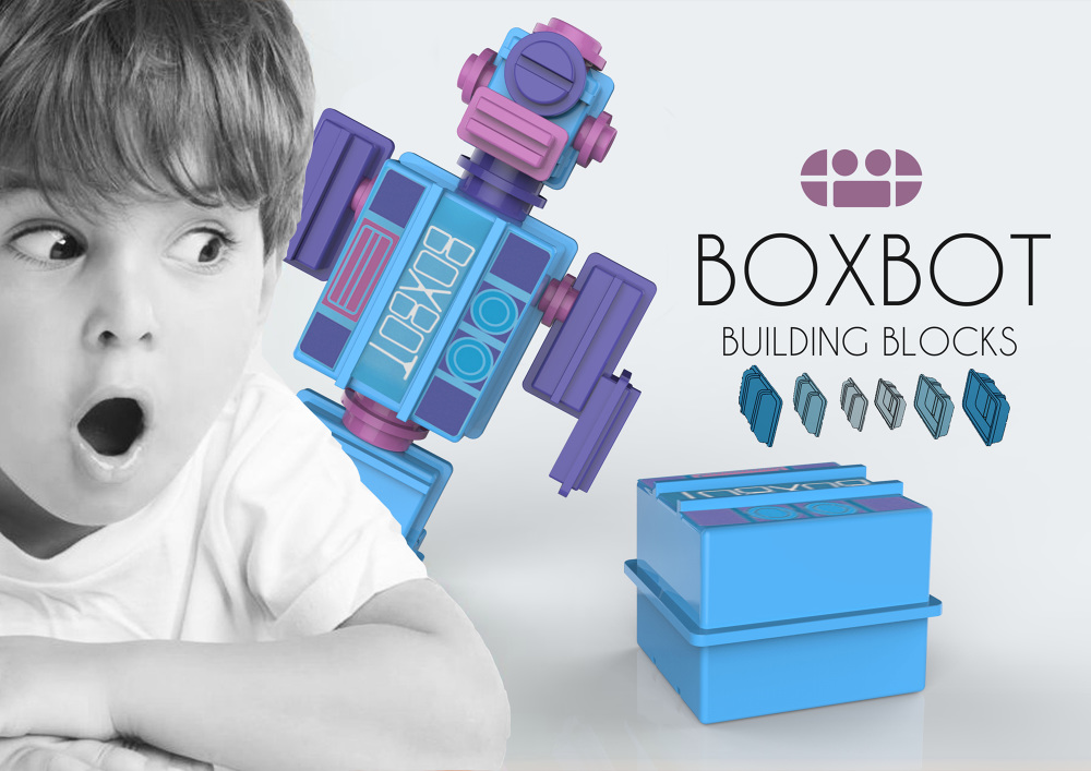 BOXBOT-toy design - Yang Zhao