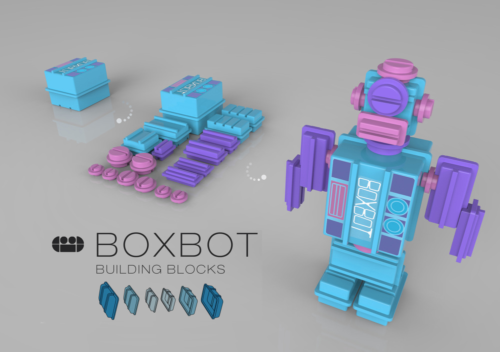 BOXBOT-toy design - Yang Zhao