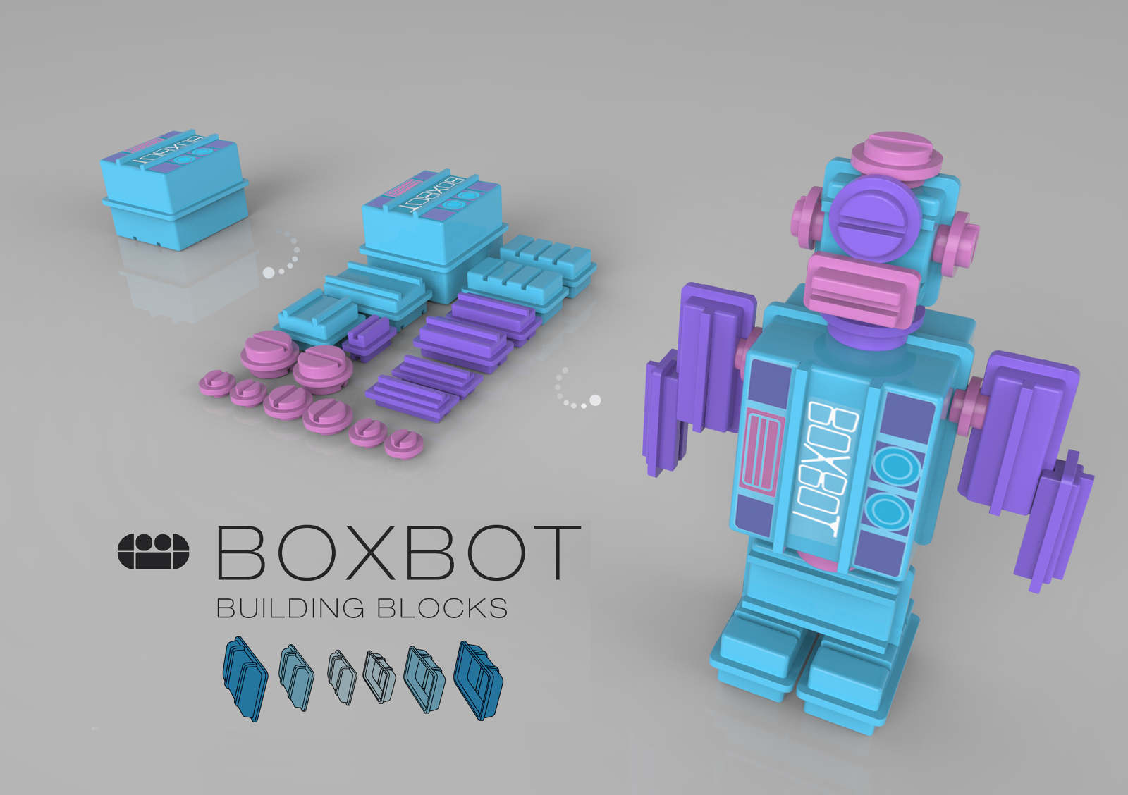 BOXBOT-toy design - Yang Zhao