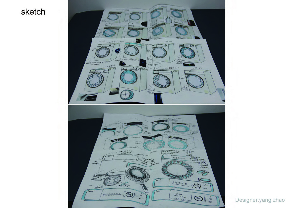 E commercial drum wash machine - Yang Zhao