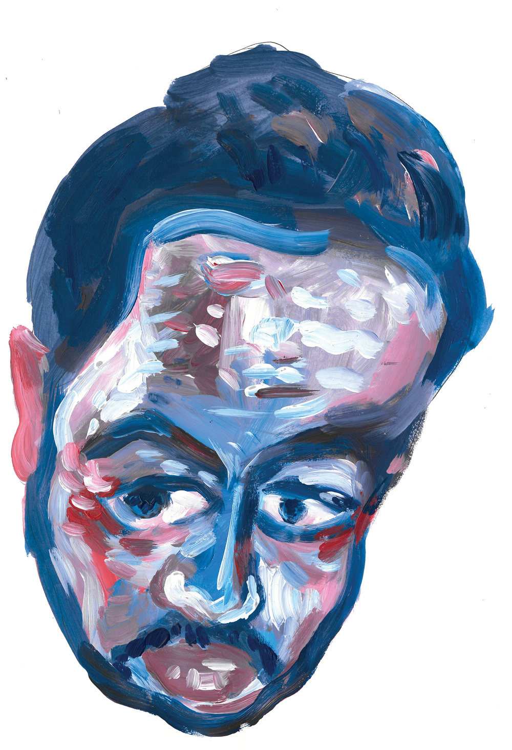 Anonymous Portraits - Curtis Golden Illustration