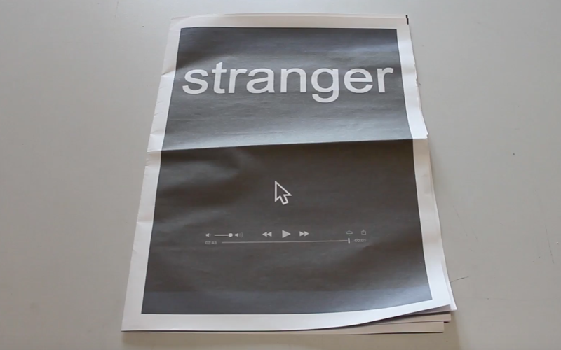 Stranger - Newspaper Development - Curtis Golden Illustration