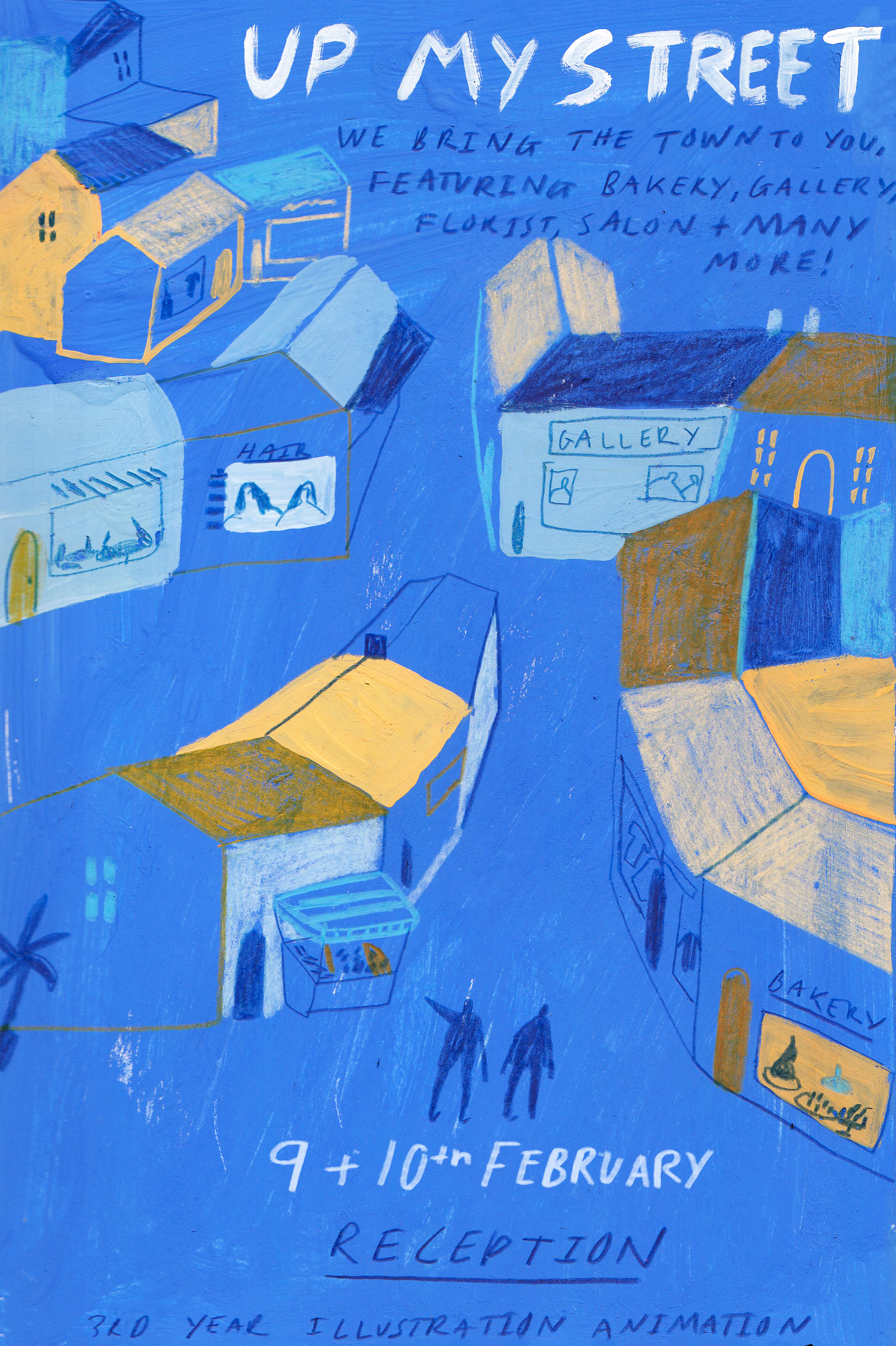 UP MY STREET - Charlotte Ager illustration