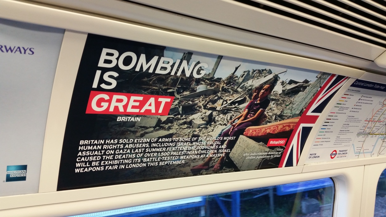 SHUT DOWN DSEI: Stop The Arms Fair workshop - antiuniversity