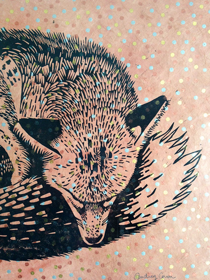 En boule - Audrey Caron illustrations