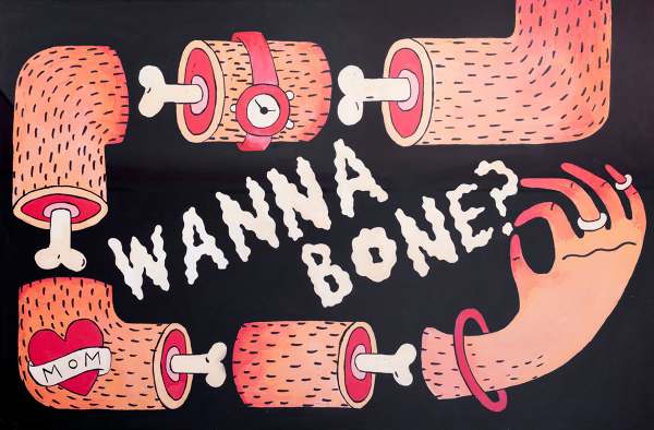 wanna bone? - hatemail