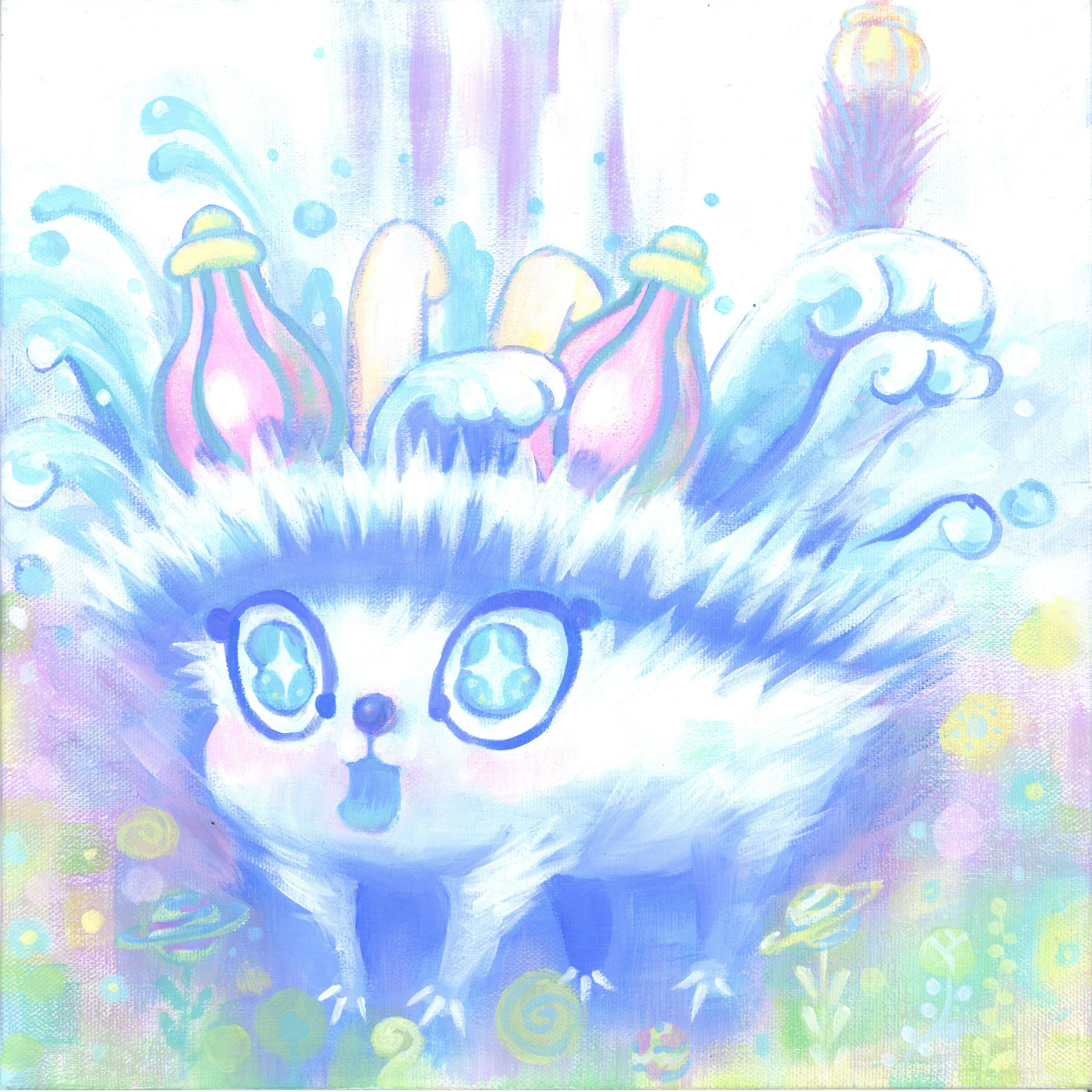 artwork - Burning Monster