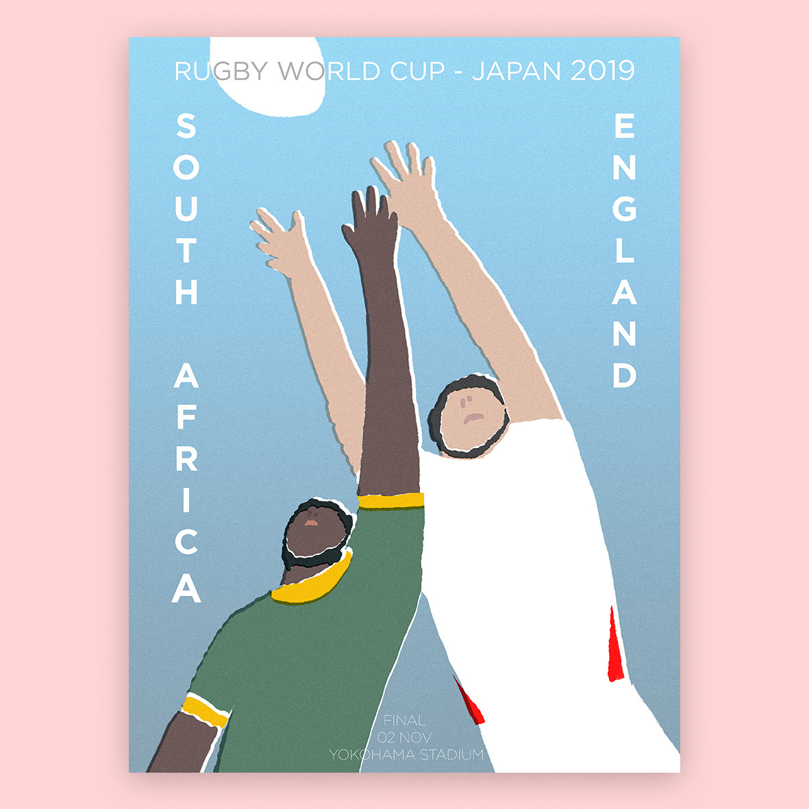 rugby world cup poster - Hubert Poirot-Bourdain