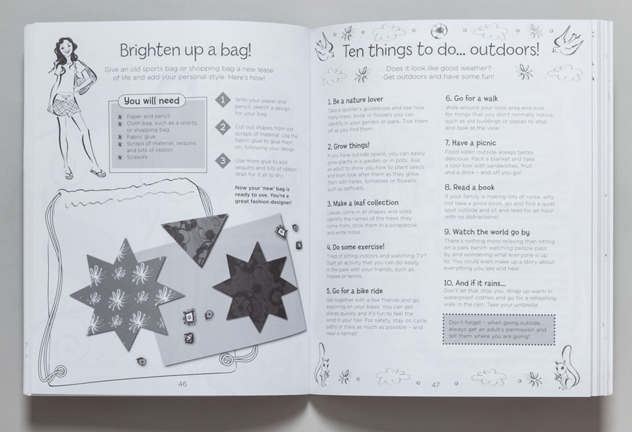 Girls' Activity Book - Ms MOUSEPENNY